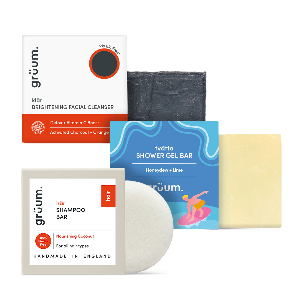 Shop | Genderless hair, skin and shave care from grüum