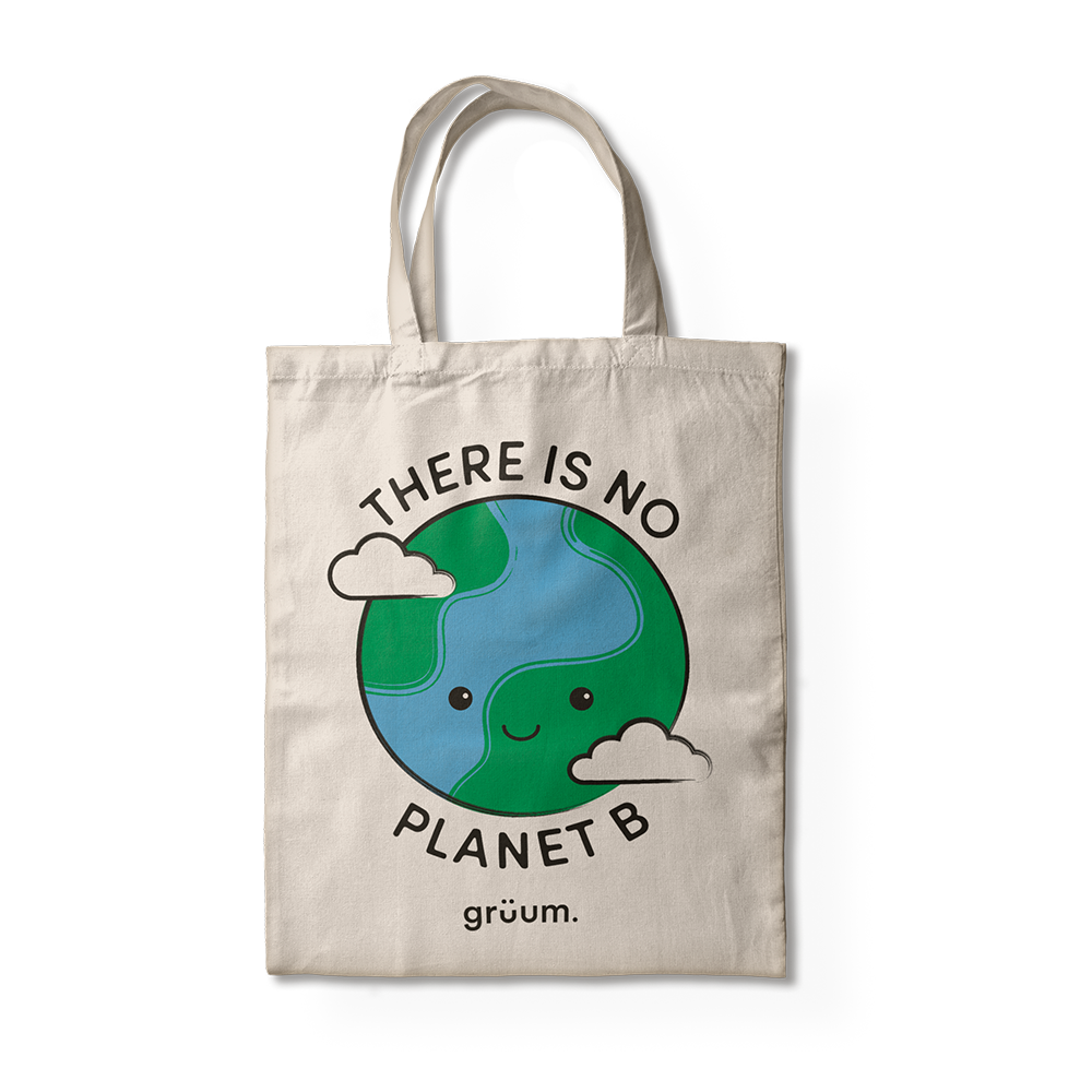 Tote Bag There Is No Planet B Gr um Tote Bag There Is No Planet B Gr um