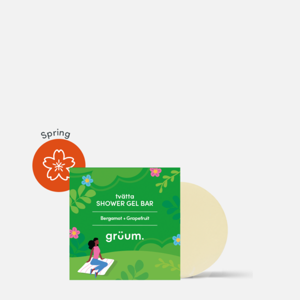 tvätta Luxury Shower Gel Bar Set | grüum