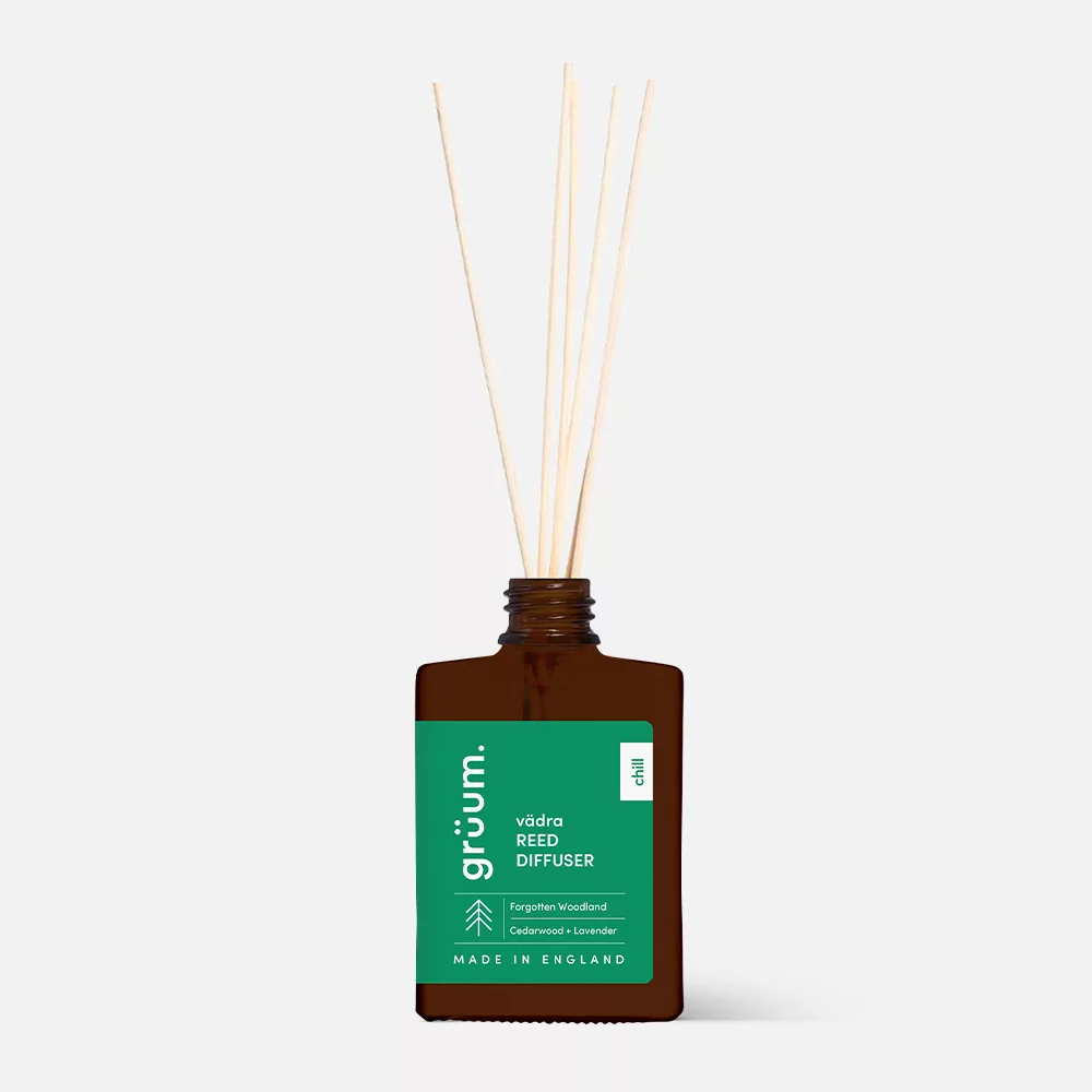 vädra Reed Diffuser - Forgotten Woodland | 30ml | Home | grüum