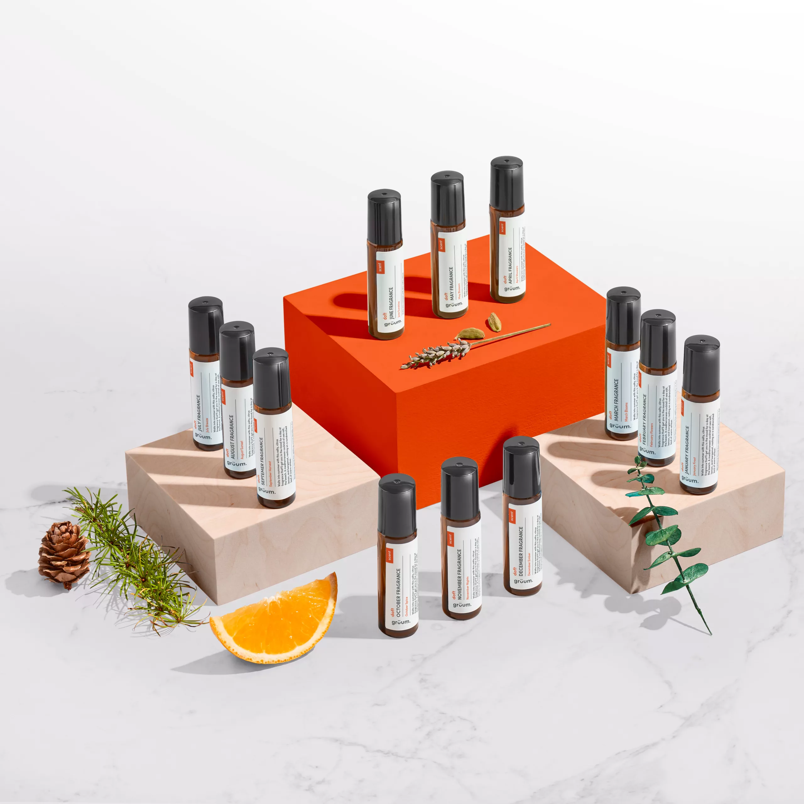 12 Months of Fragrance | Perfume, Scent Gift Set | grüum