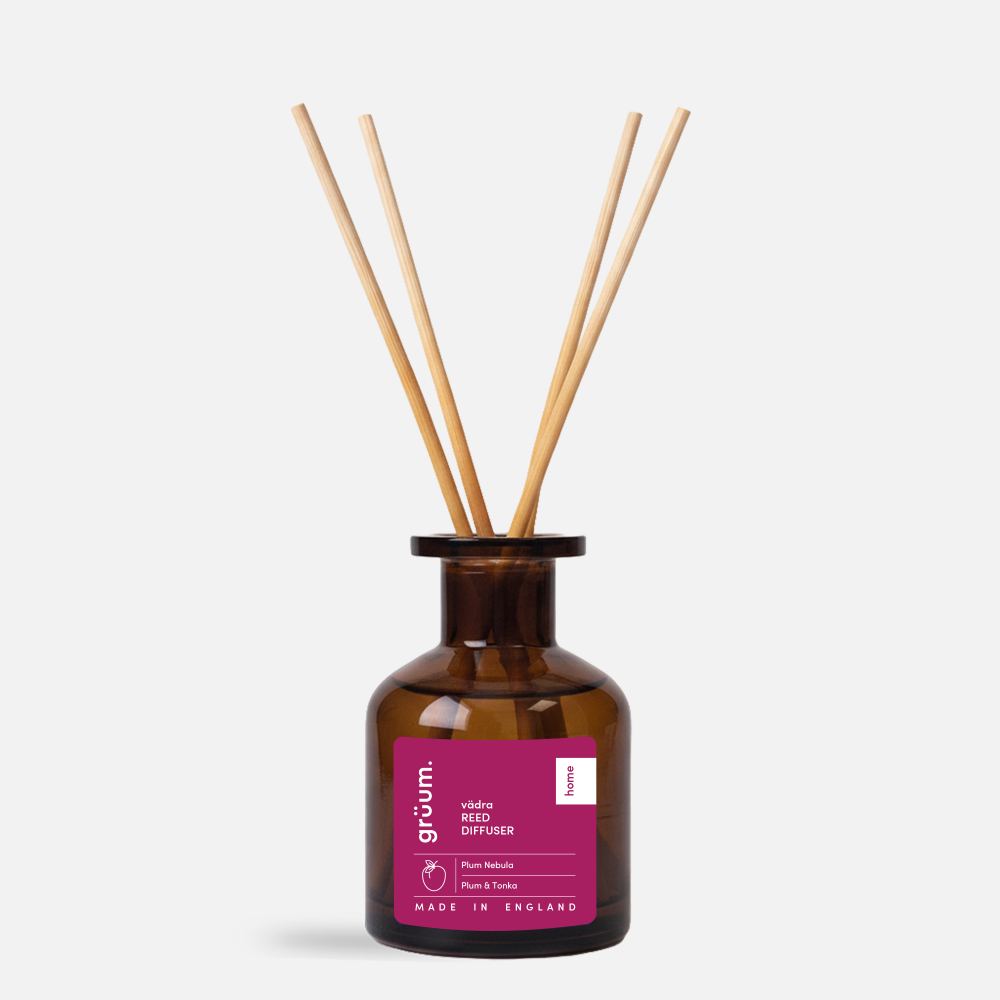 vädra Reed Diffuser – Plum Nebula | 140ml | grüum